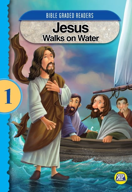 BIBLE GRADED READERS (JESUS WALKS ON WATER) - Accessible Publishers Ltd